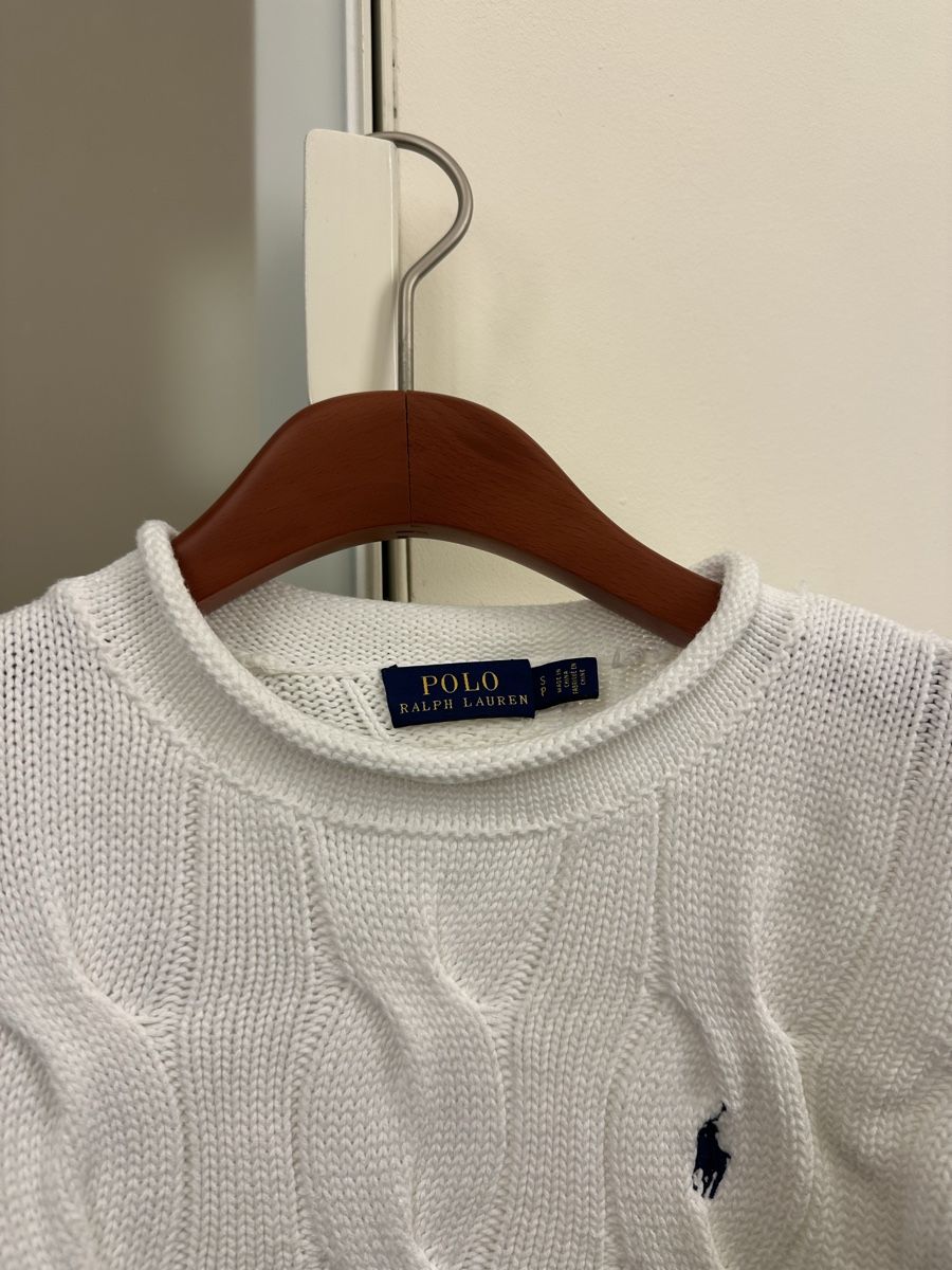 Polo Ralph Lauren cable knit sweater (S) (Gebraucht) in St. Niklausen ...