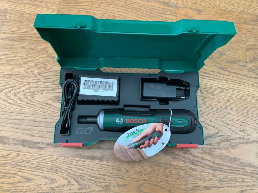 Bosch Push Drive Akku Schrauber (Neu (gemäss Beschreibung)) in St ...