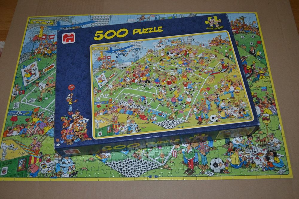 Puzzle 500 Teile - Fussballfieber | Kaufen auf Ricardo