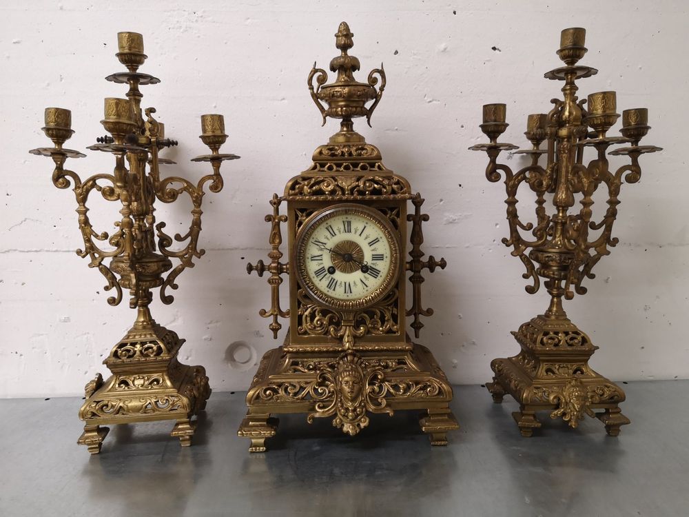 Antike Französische Kaminuhr aus Messing (Gebraucht) in Baar für CHF ...