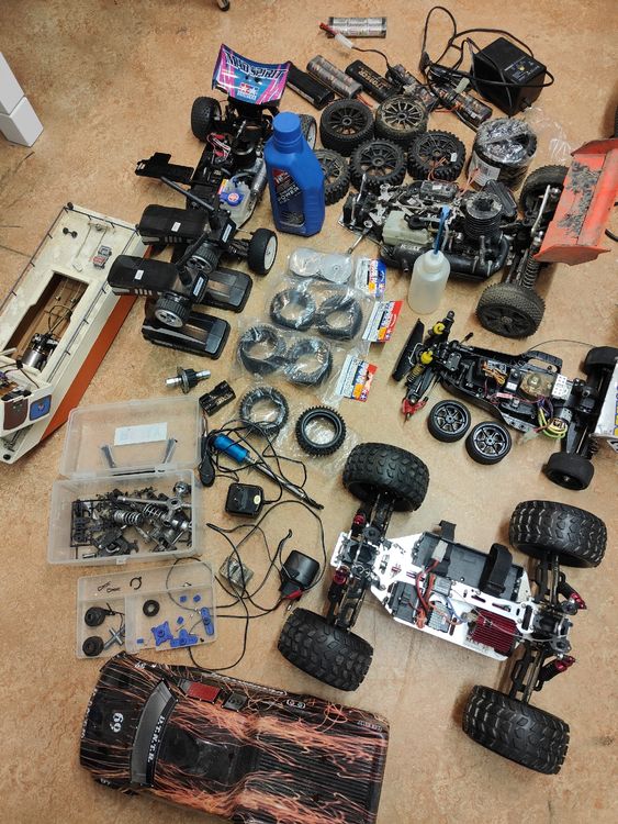 Diverse RC Auto Benziner Elektro Teile. Sammelsurium (Gebraucht) in Niederglatt ZH für CHF 110 ...