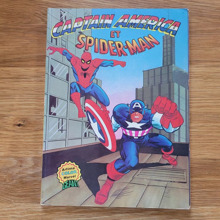BD EO Cotée Captain America Et Spider-Man (Gebraucht) in Biel/Bienne für CHF 7 – mit Lieferung ...