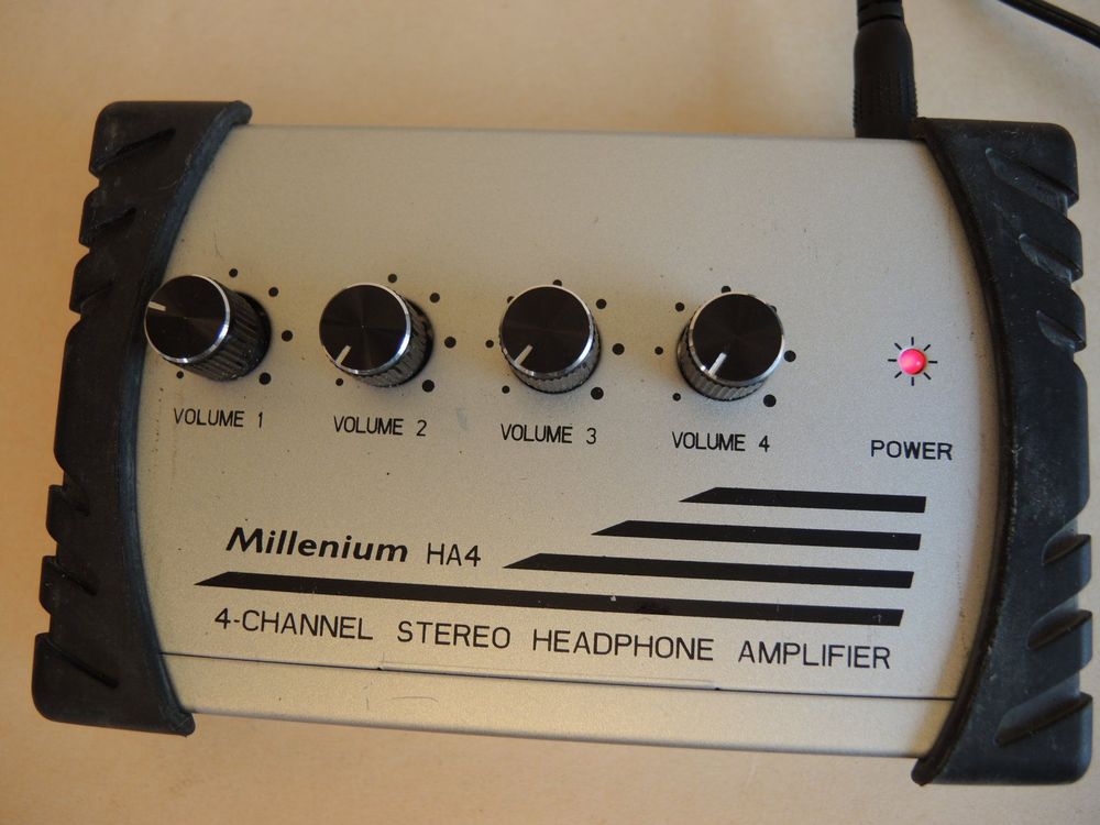 Millenium 4-Channel Headphone Amp HA4 Stereo - Amplifier | Kaufen auf ...
