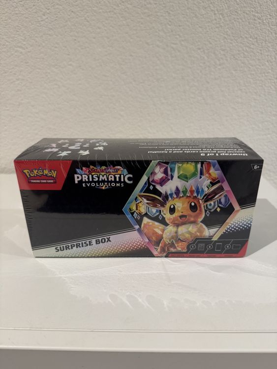 Pokemon Prismatic Evolutions Surprise Box (EN) | Acheter sur Ricardo