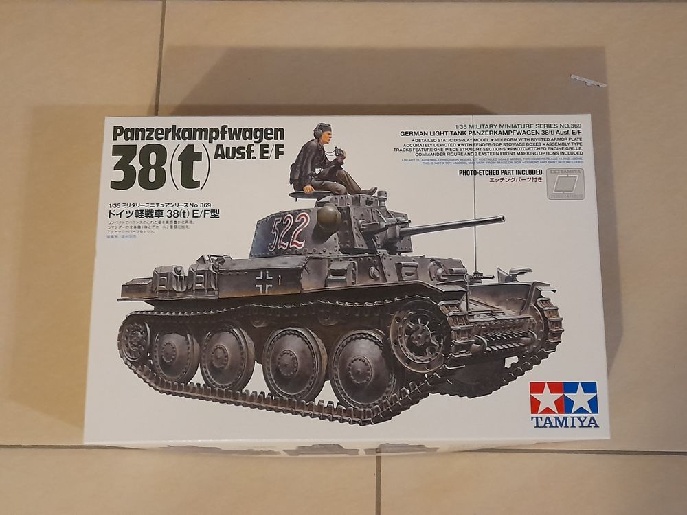Panzerkampfwagen 38t 1:35 (Gebraucht) in Weisslingen für CHF 6 – mit ...