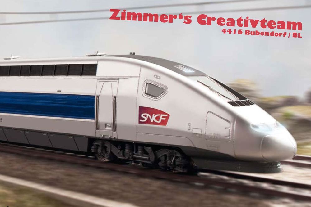 TRIX Hochgeschwindigkeitszug TGV POS SNCF, 22364, GS, OVP | Kaufen auf ...