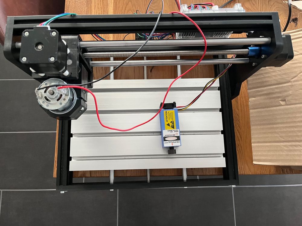 CNC3 Pro 3018 CNC & Laser – kaum benutzt, komplett (Gebraucht) in ...