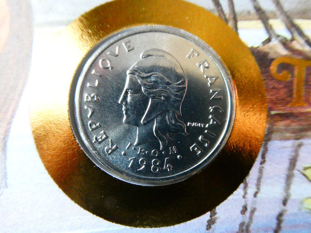 Tahiti Franz. Polynesien 1984, 10 Francs unzirkuliert (Neu (gemäss Beschreibung)) in Hinterforst ...