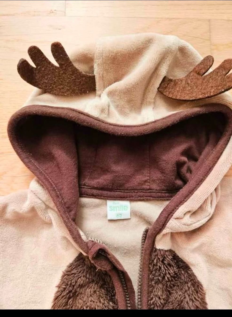 Baby Fleece Rentier Overall (Grösse 62) (Gebraucht) in Würenlingen für ...