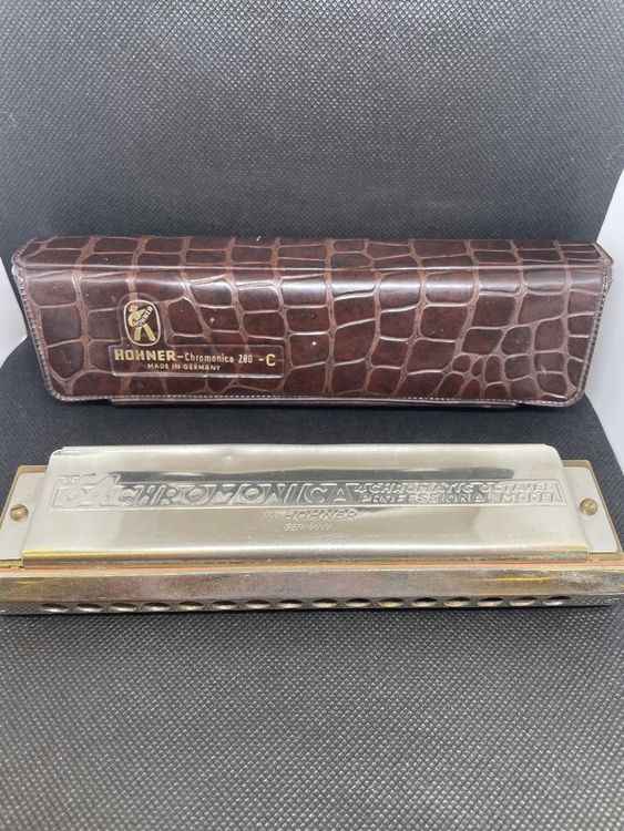 Hohner Chromonica 280 C Chromatische Mundharmonika (Gebraucht) in ...