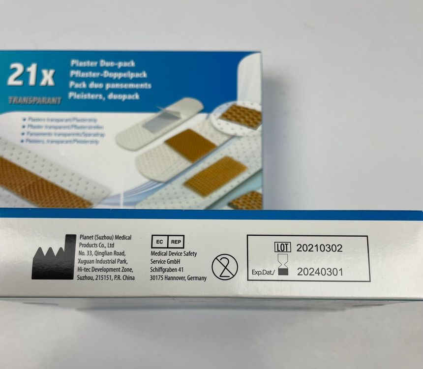 41 × Pflaster Duo-pack transparent (Neu und originalverpackt) in Wängi ...