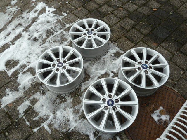 4 Original Ford Focus oder Ford C-Max Alufelgen 16 Zoll (Gebraucht) in ...