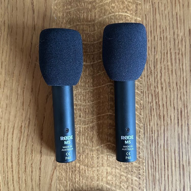 RODE M5 Matched Pair Small-diaphragm Condenser Microphone (Gebraucht ...