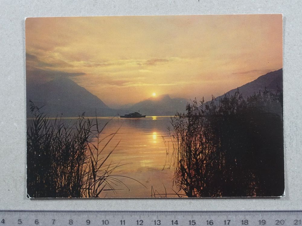Sonnenuntergang am Thunersee (Gebraucht) in Lenzburg für CHF 2 – mit Lieferung auf Ricardo kaufen