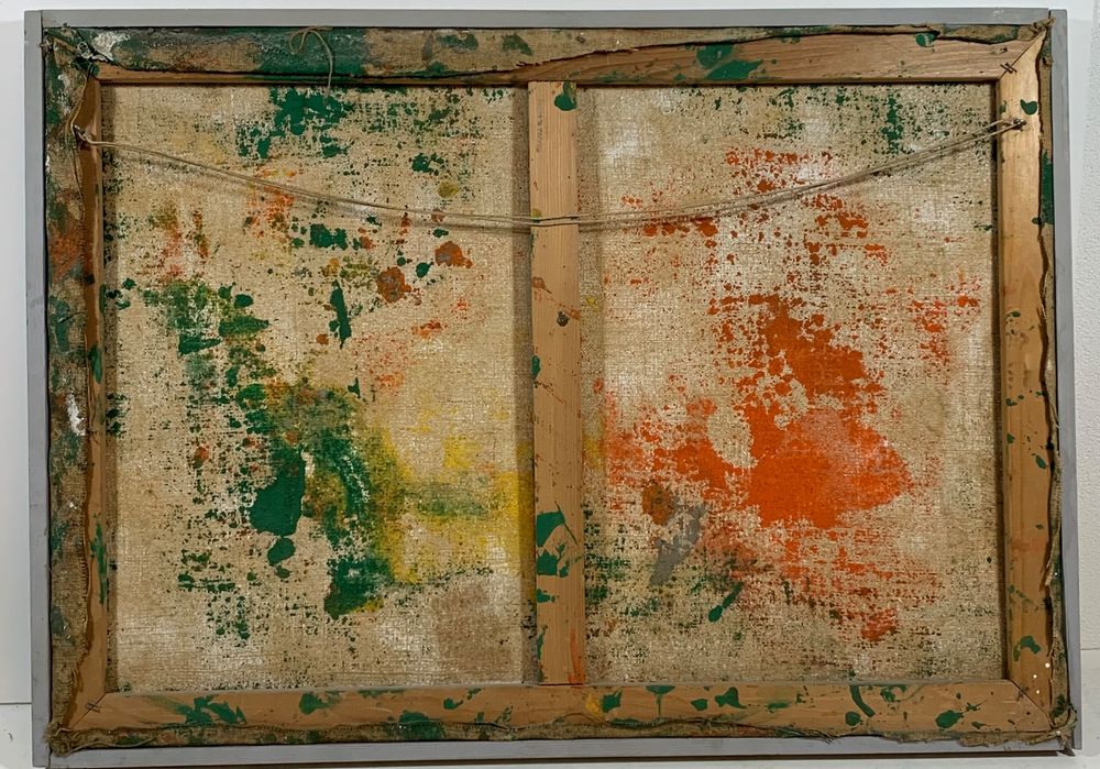 Mario BARDI (1922-1998) grosses Gemälde | Kaufen auf Ricardo