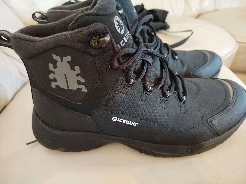ICEBUG Winterstiefel Spikes wasserdicht gefüttert schwarz Gr (Gebraucht ...