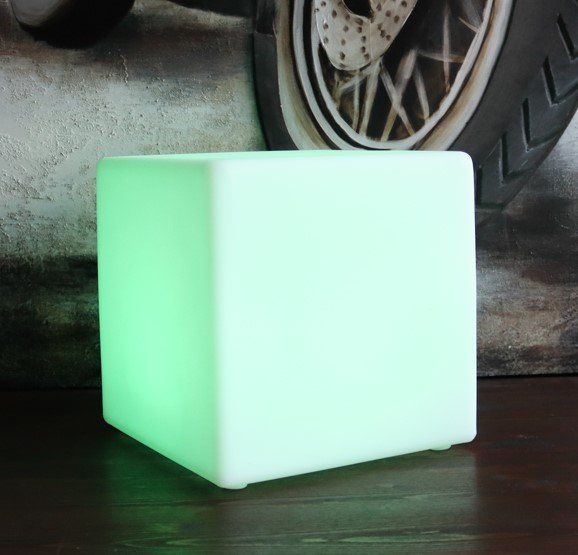 LED Würfel Cube 30 x 30 cm für Innen- und Aussenbereich (Neu und ...