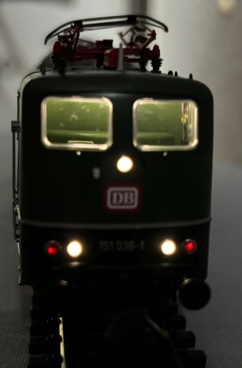 Roco 73365 BR 151 in grün mit Führerstandsbeleuchtung | Kaufen auf Ricardo