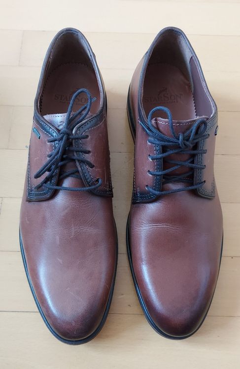 Neue Starson Lederschuhe Gr. 10 / 44,5 | Kaufen auf Ricardo