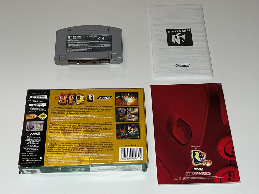Nintendo 64 (N64) Spiel - Conker's Bad Fur Day (OVP) | Kaufen auf Ricardo