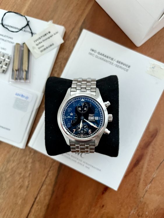 IWC Spitfire Chronograph Automatic | Kaufen auf Ricardo IWC Spitfire Chronograph Automatic | Kaufen auf Ricardo