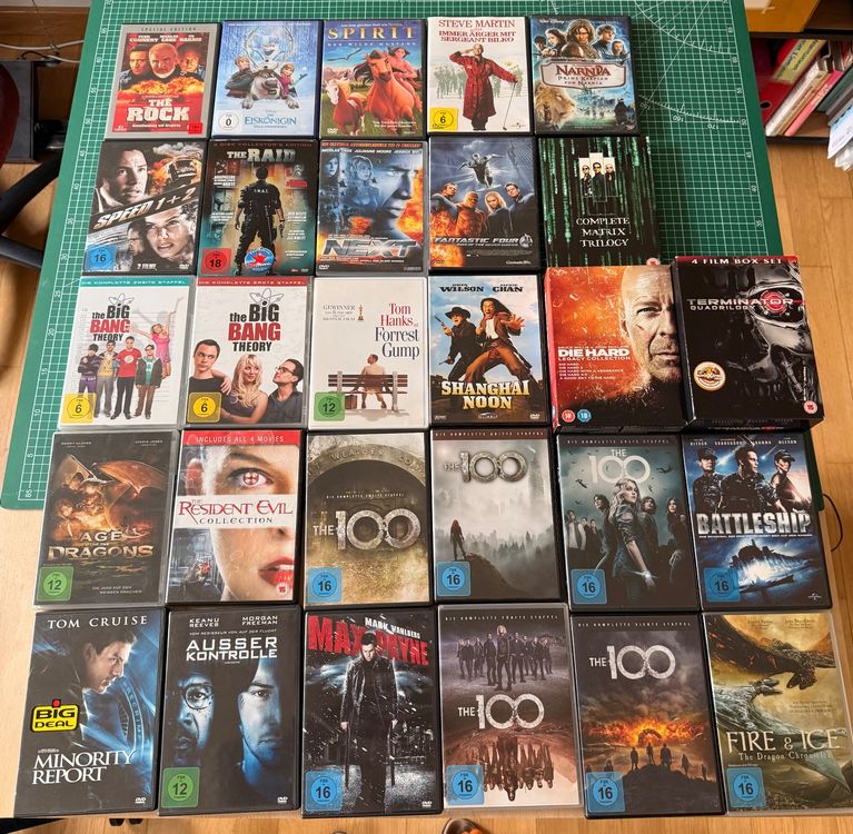 Huge DVD Collection incl. 2 Series (BBT & The 100) (Gebraucht) in Basel ...