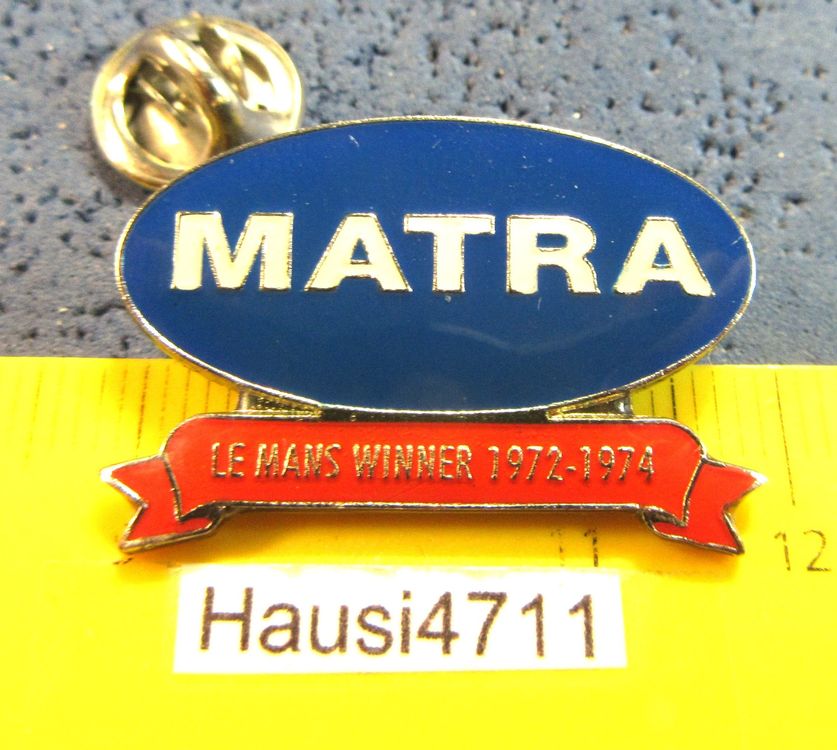 PIN MATRA AUTO RACING LE MANS WINNER | Kaufen auf Ricardo