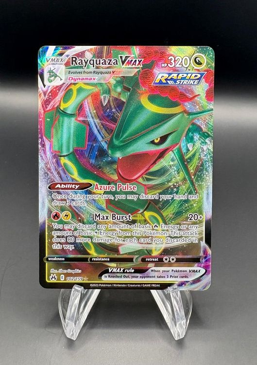 Rayquaza Vmax 102/159 Crown Zenith (EN) (Gebraucht) in Stansstad für CHF 3 – mit Lieferung auf ...