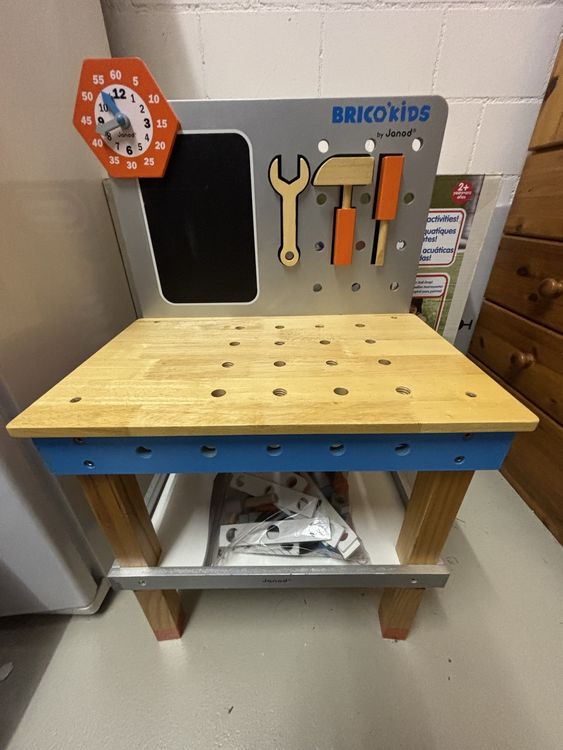 Janod Brico Kids Workbench - Wooden Tool Bench (Gebraucht) in ...