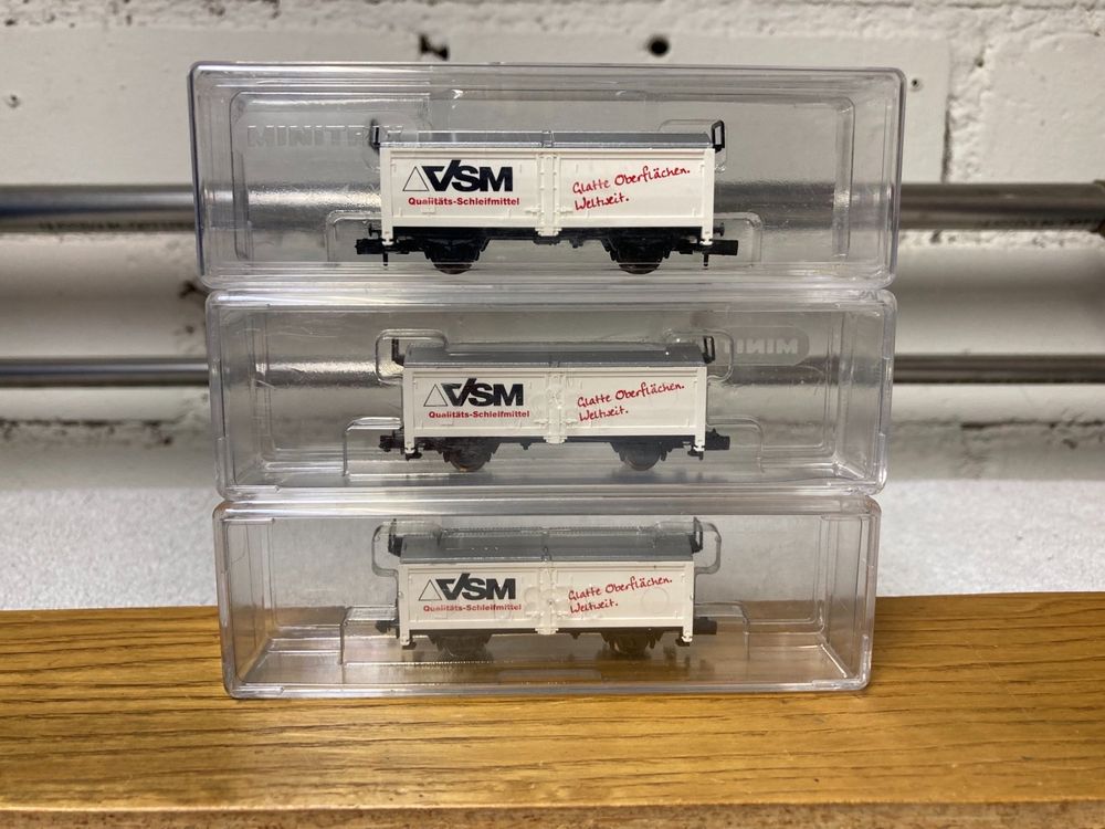 Minitrix 3530 Hubschiebedachwagen Vitex VSM | Kaufen auf Ricardo