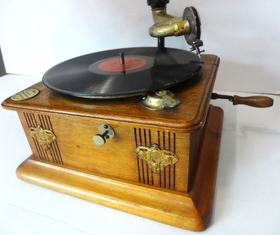 Schönes Parlophon Trichtergrammophon im Originalzustand (Gebraucht) in ...