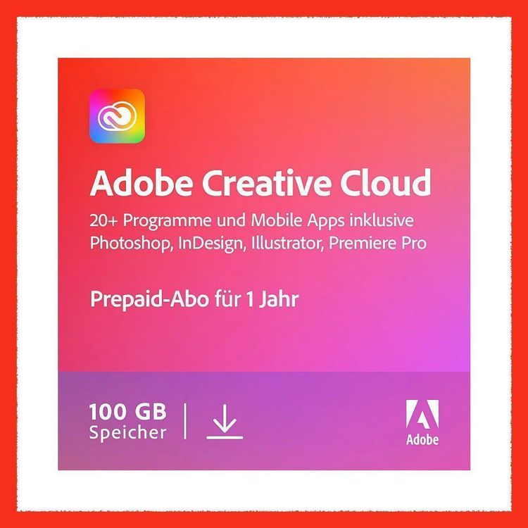️ Adobe Creative Cloud 12 Monate Win / Mac | Design | Kaufen auf Ricardo