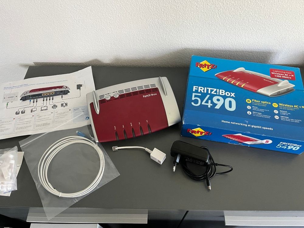 AVM Fritz!Box 5490 Fiber Glasfaser Router | Kaufen auf Ricardo