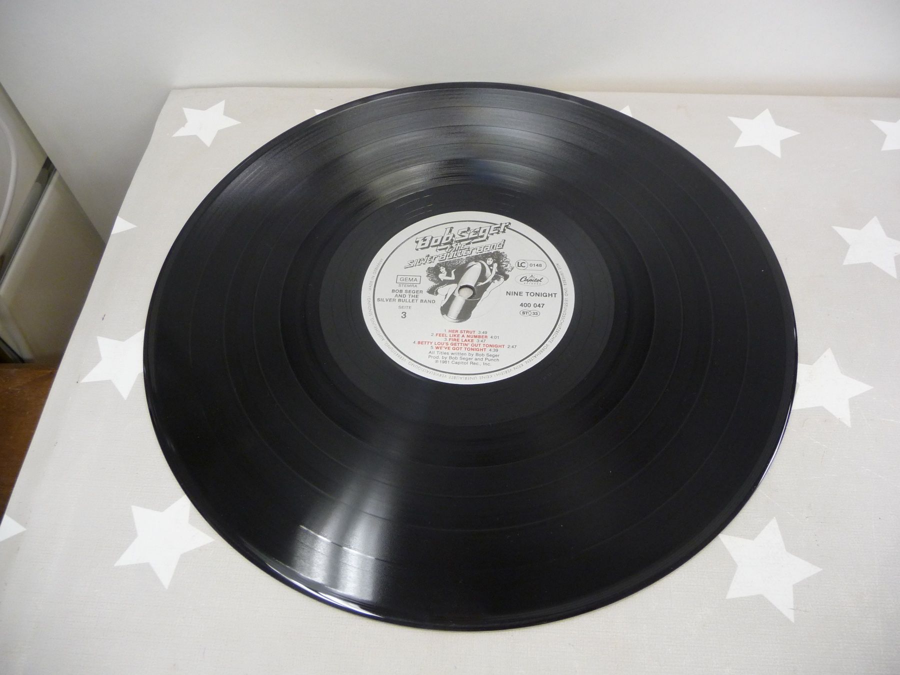 LP: Bob Seger the Silver Bullet Band Nine tonight (Gebraucht) in Rafz ...