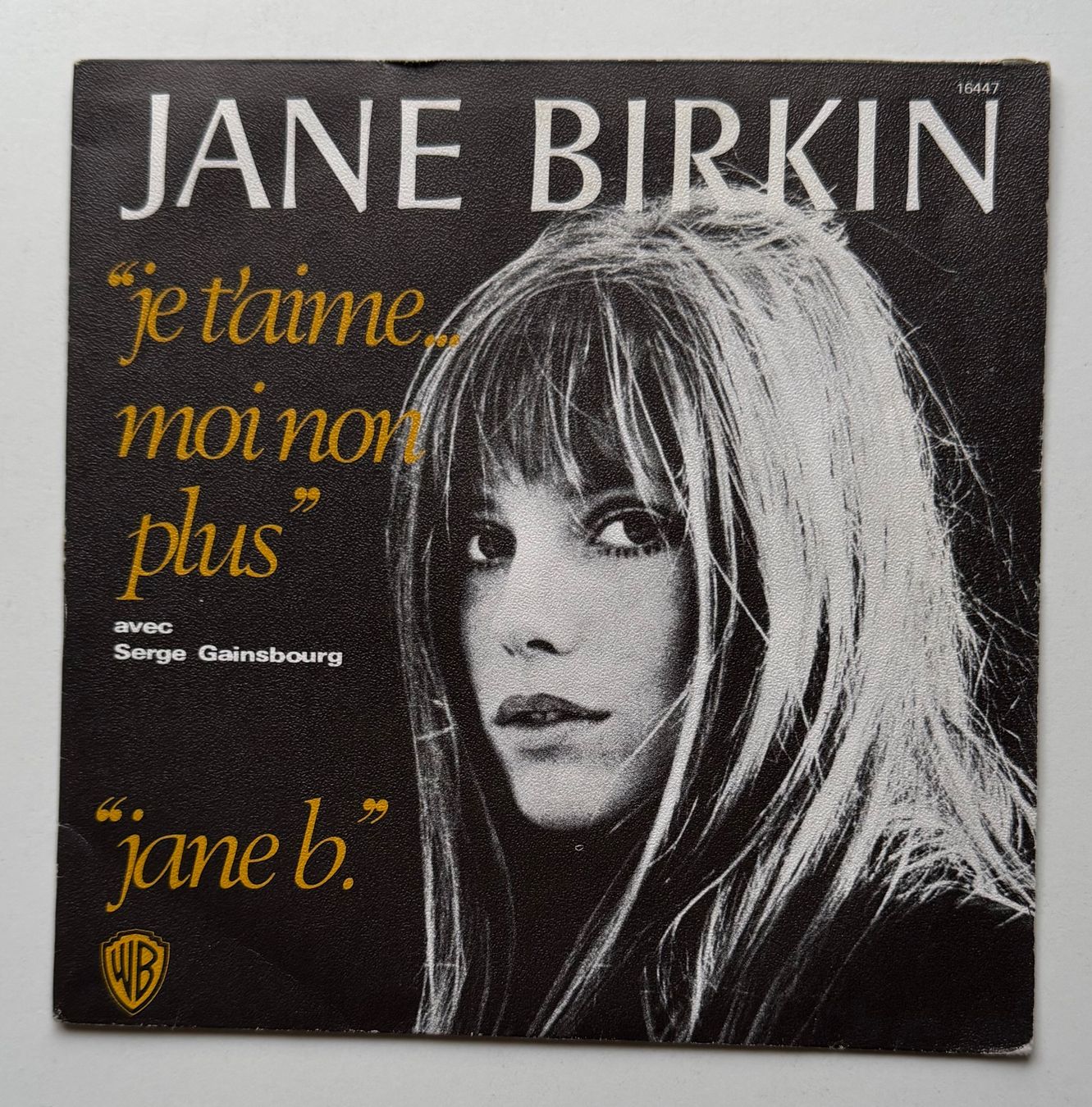 Jane Birkin / je t'aime... moi non plus (45er Single) (Gebraucht) in ...