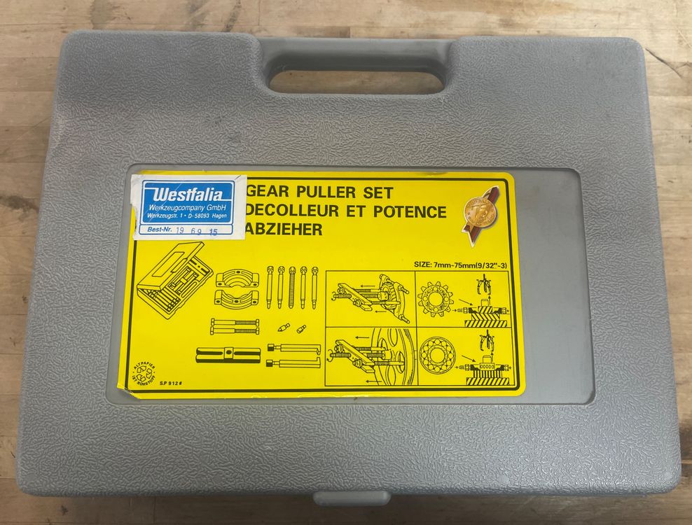 Westfalia Abzieher Set, Gear Puller Set im Koffer (Gebraucht) in ...