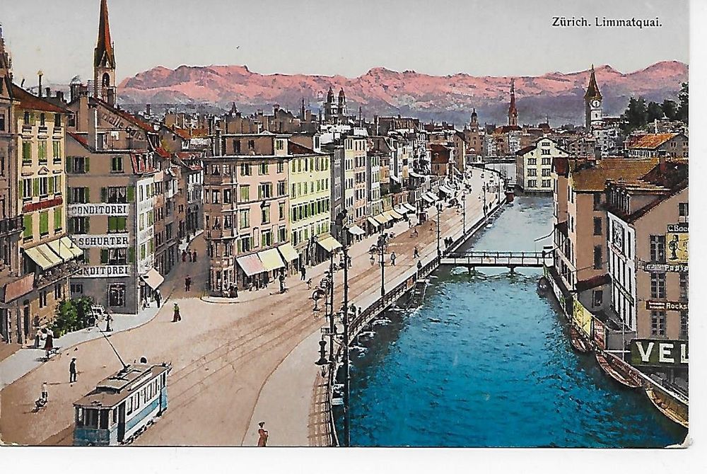 carte postale Zurich | Kaufen auf Ricardo