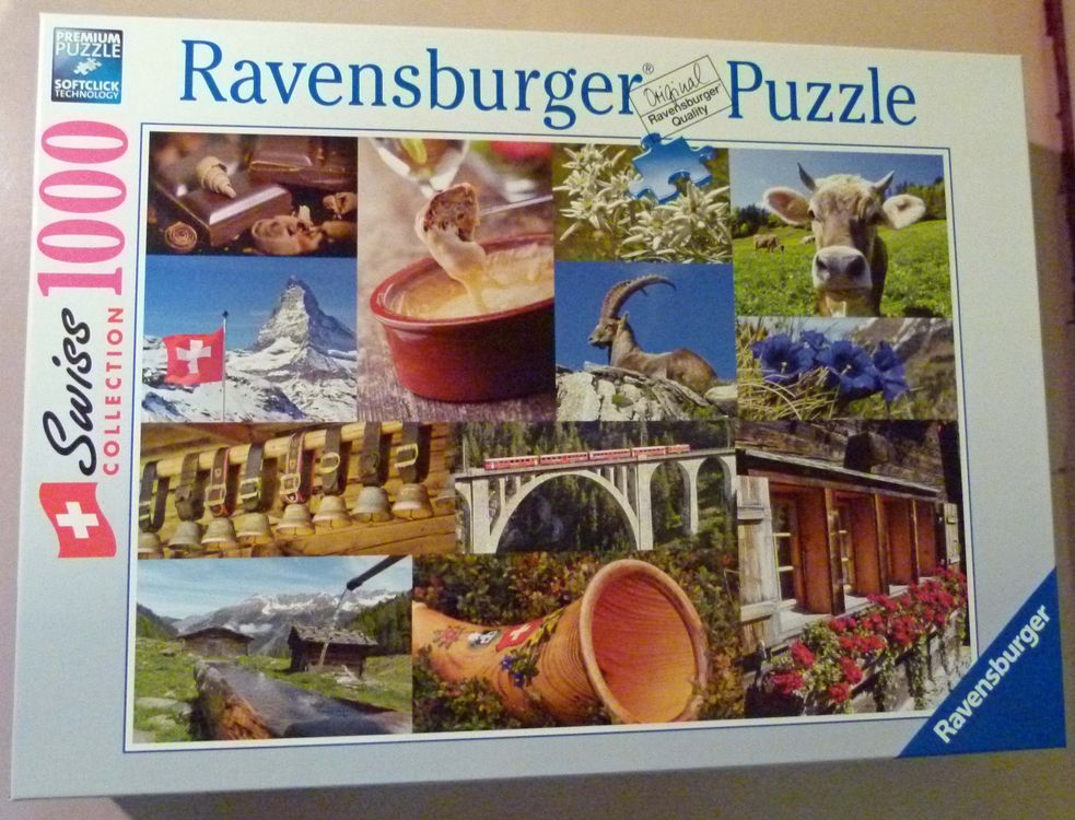 Puzzle 1000 Teile Swiss Collection | Kaufen auf Ricardo