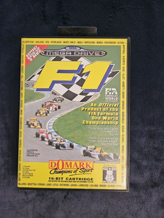 Mega Drive "F1" von Domark - Retro Game (Gebraucht) in Brunnen für CHF ...