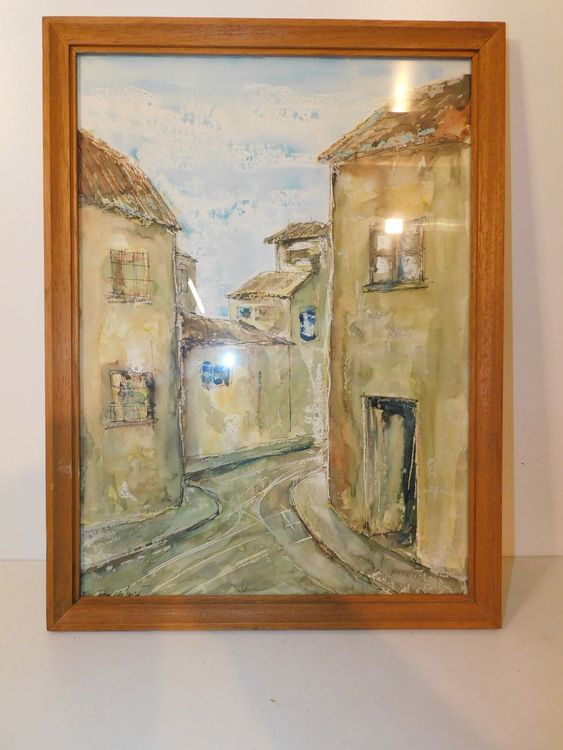 Neue Fundschätze Kunst Aquarell Bild signiert Bild (Gebraucht) in Sursee für CHF 10 – nur ...