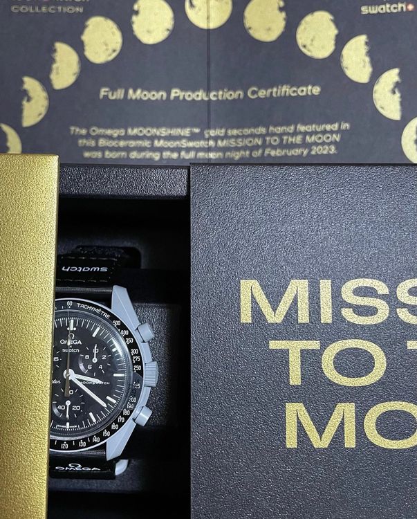 Swatch X Omega - Mission to Moonshine Gold (exclusive) (Neu und originalverpackt) in Zürich für ...