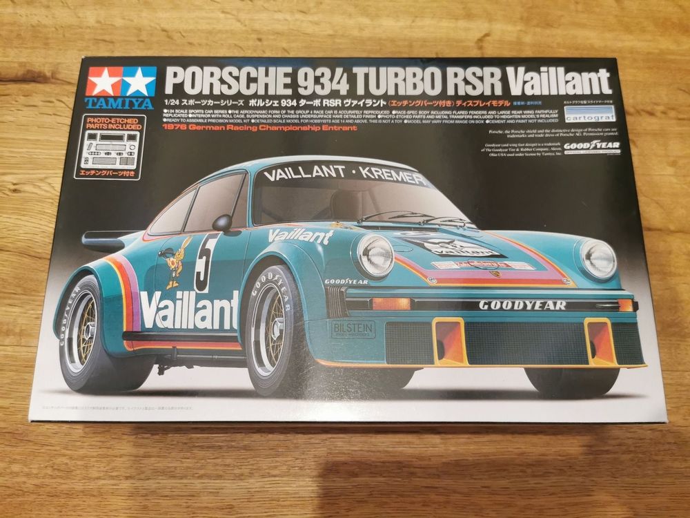 Tamiya Porsche 911 934 Turbo RSR 1/24 Vaillant 24334 (Neu (gemäss ...