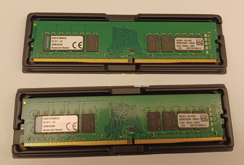 2x 16GB RAM DDR4-2133 (total 32GB) Kingston | Kaufen auf Ricardo