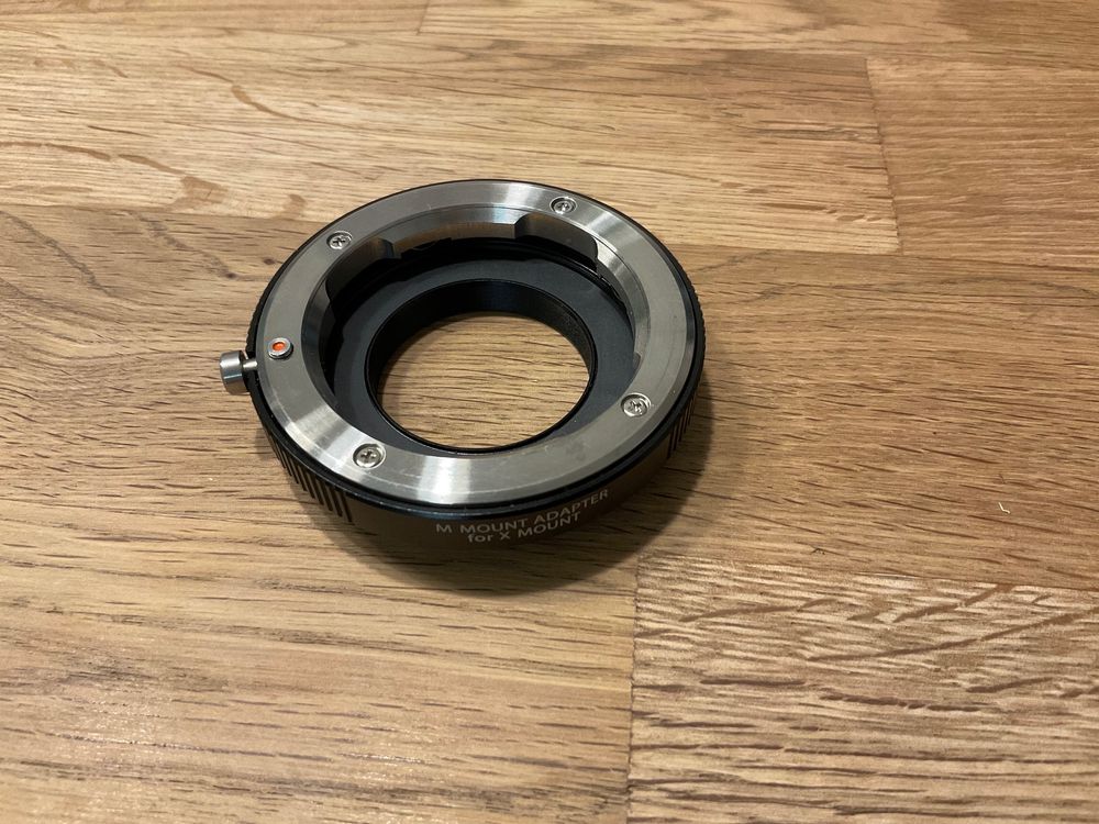 Objektivadapter Leica M auf Fuji X-Mount (Original von Fuji) | Kaufen ...