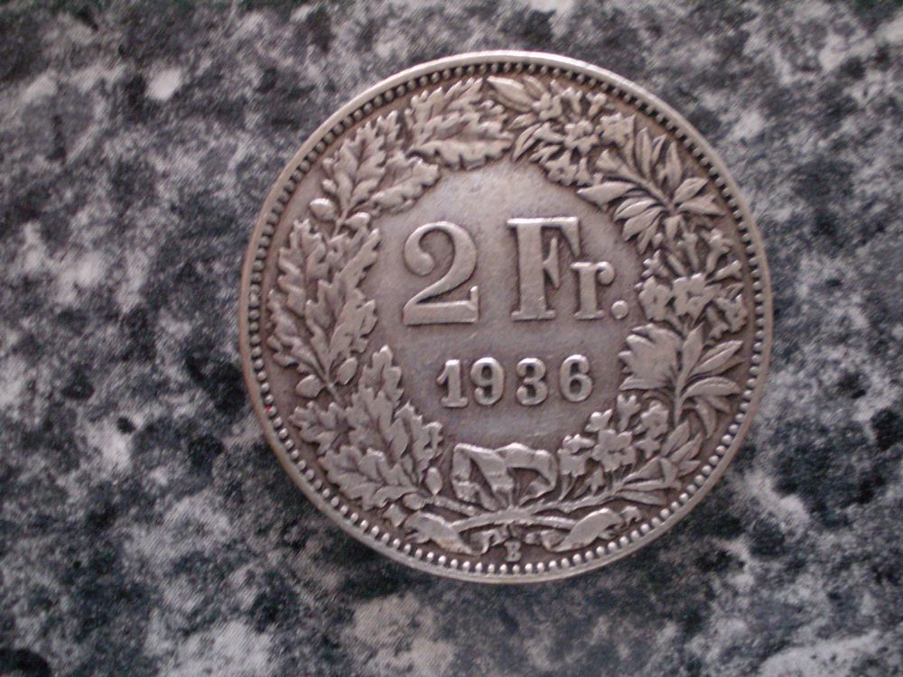 2 Fr.1936 !!! Rar !!! ab 1.- !!! (Gebraucht) in Dierikon für CHF 7 – mit Lieferung auf Ricardo ...