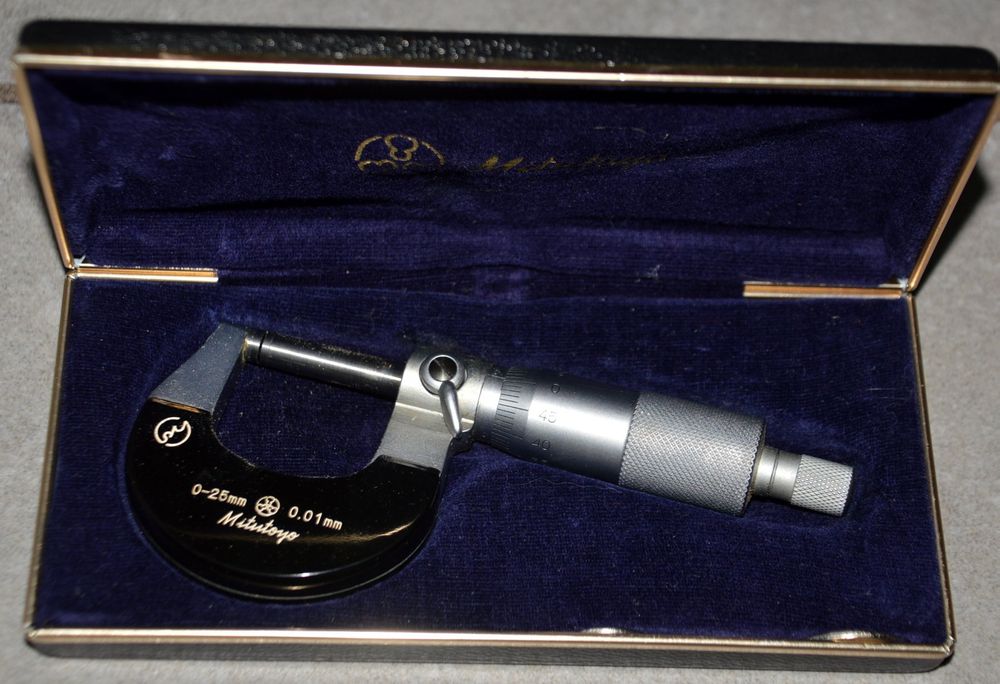Mikrometer Mitutoyo 0-25mm micromètre (Gebraucht) in Collonges für CHF 48 – mit Lieferung auf ...