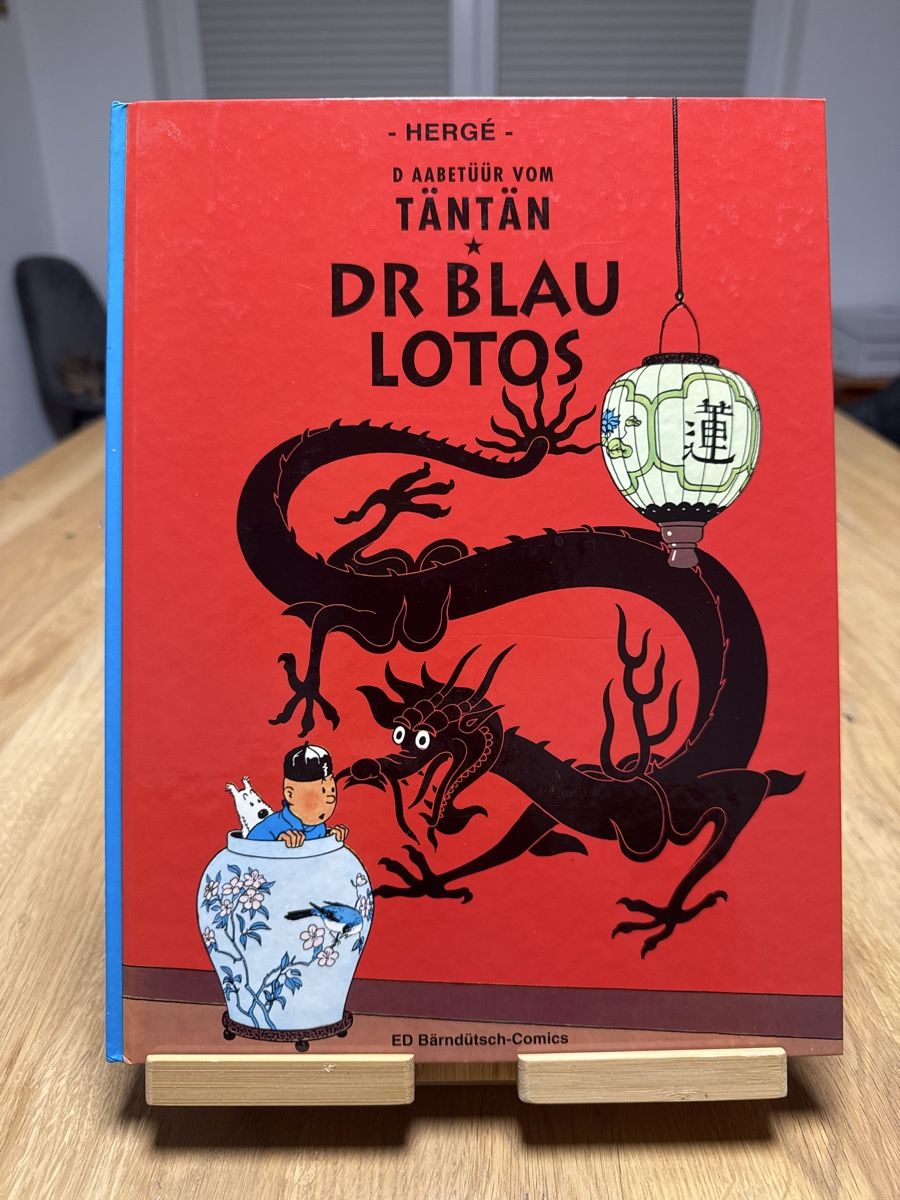 TINTIN "Dr. Blau Lotos" Comic,Top Zustand! (Gebraucht) in Kestenholz für CHF 99 – mit Lieferung ...