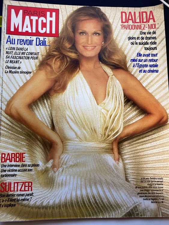 PARIS MATCH - 1981 - DALIDA - FRANCE GALL - SULITZER ETC... | Kaufen auf Ricardo