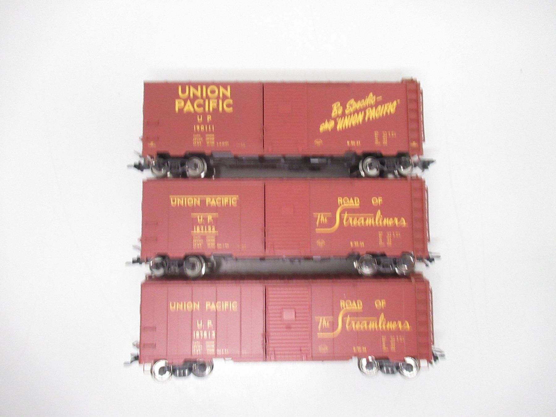 Trix 23956 3-Teiliges US-Güterwagenset Boxcar Union Pacific (Gebraucht ...