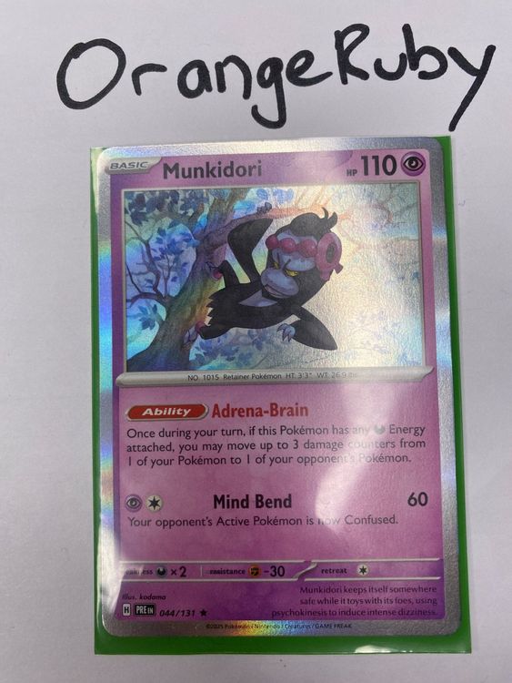 Munkidori 044/131 Prismatic Evolutions PRE English (Neu (gemäss ...